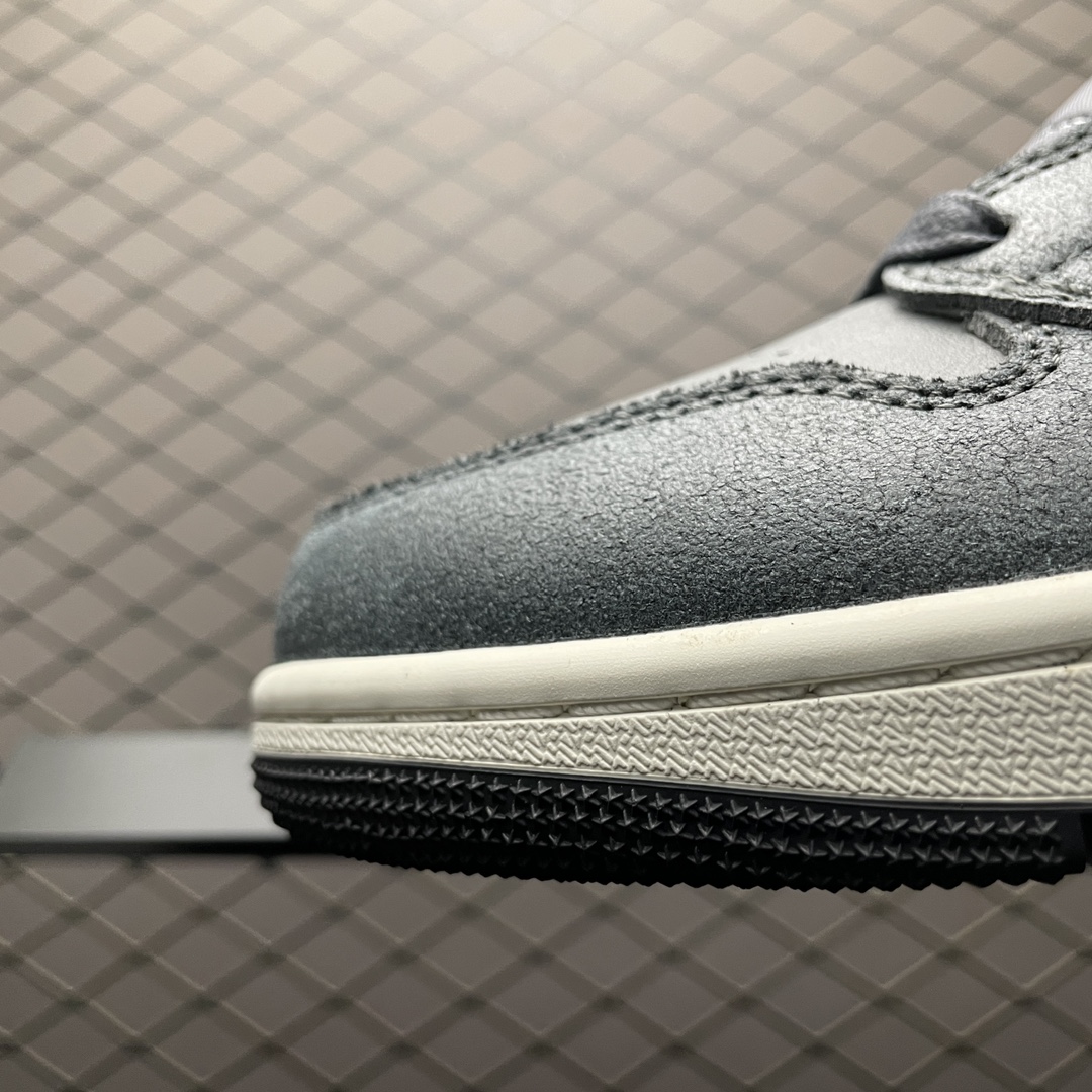 Nike Air Jordan 1 Mid "Distressed Smoke Grey" - Acapulco Sneakers | A ...
