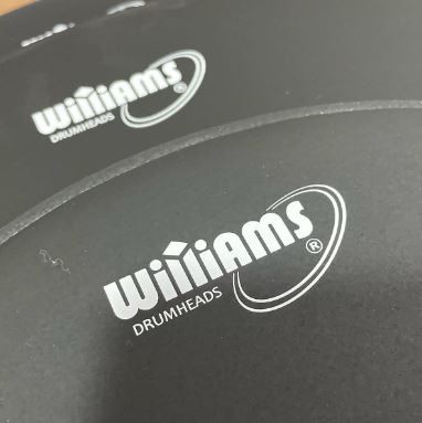 Kit de Peles Williams Density Black Porosa Preta Filme Duplo Fusion (10”, 12”, 14”) - JR Drums