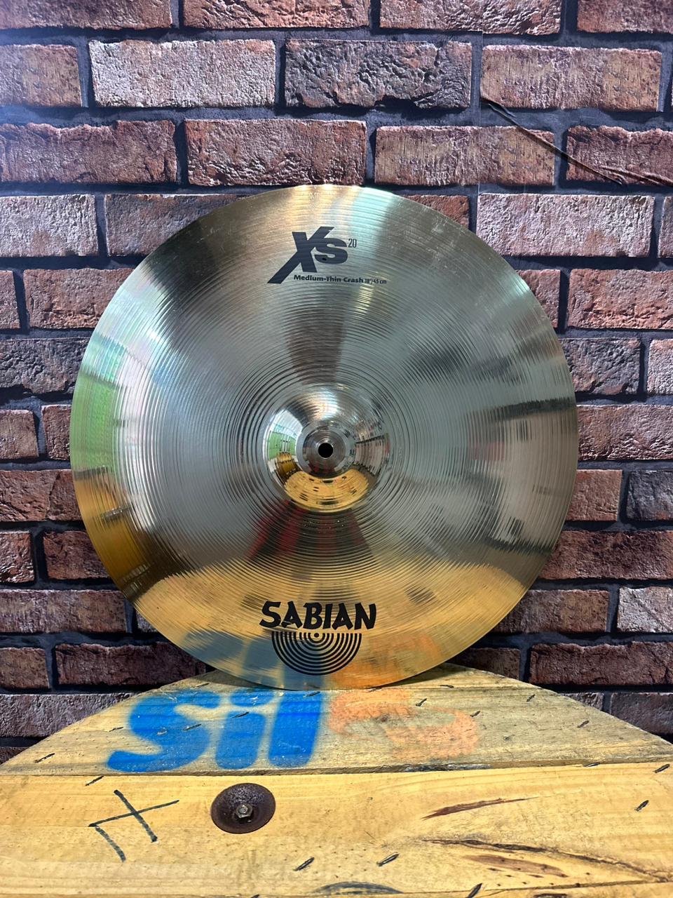 Kit de Pratos Sabian XS 20 Brilliant - JR Drums