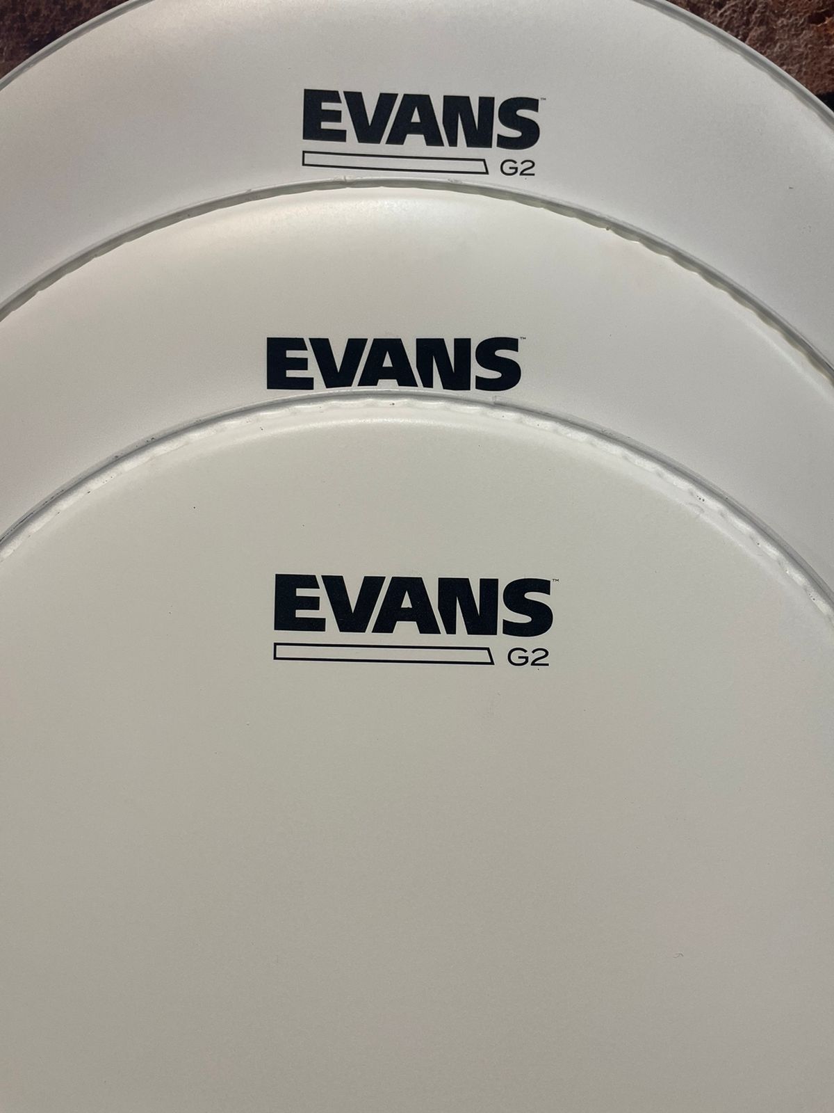 Kit de Peles Evans G2 Coated Fusion (10”, 12”, e 14”) - JR Drums