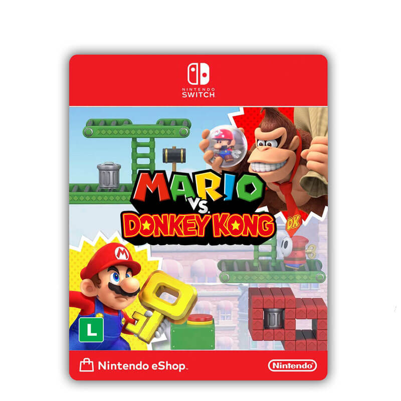 Mario vs Donkey Kong - Nintendo Switch Envio Digital - Gift Card Online