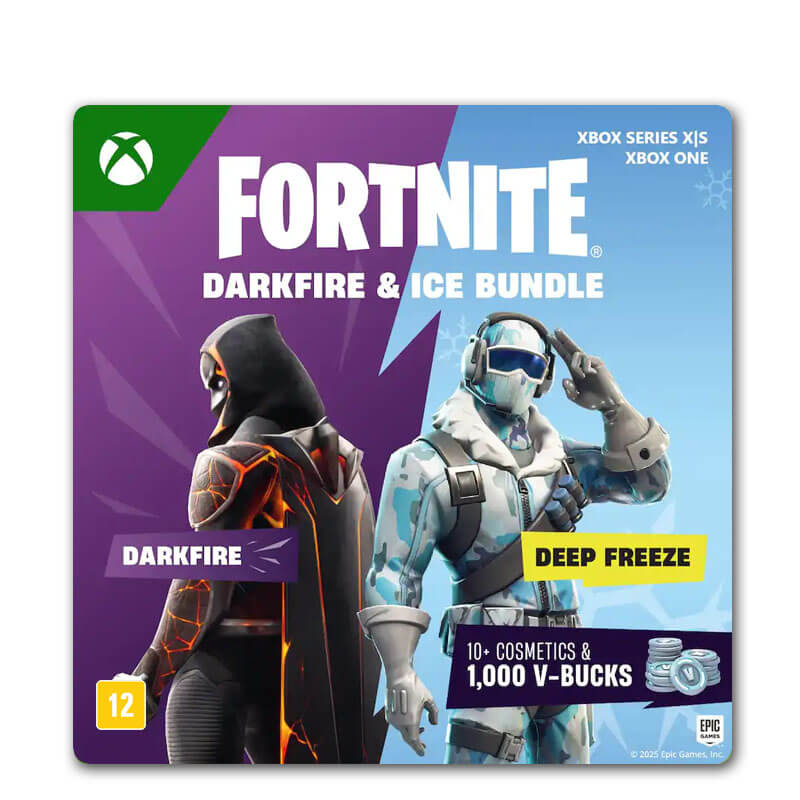 Fortnite Darkfire e Ice Bundle Xbox Series X|S One - Envio Digital ...