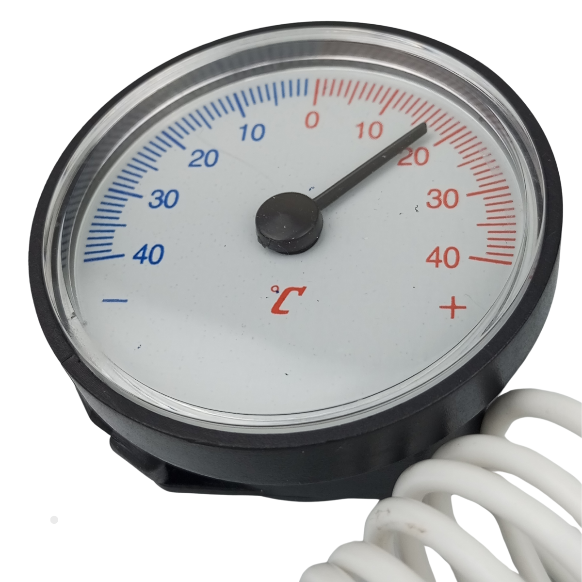 Termômetro Analógico Redondo -455Mm -40º +40º Com Encaixe Eos|Webinsta ...
