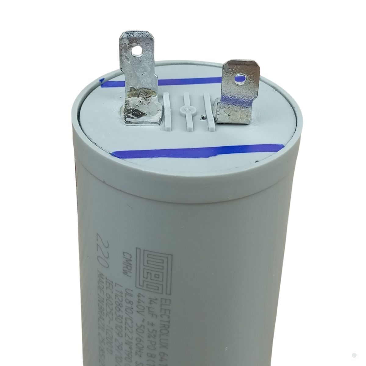 Capacitor 14uf 440V Electrolux|webinstalar - Web Instalar | Peças para ...