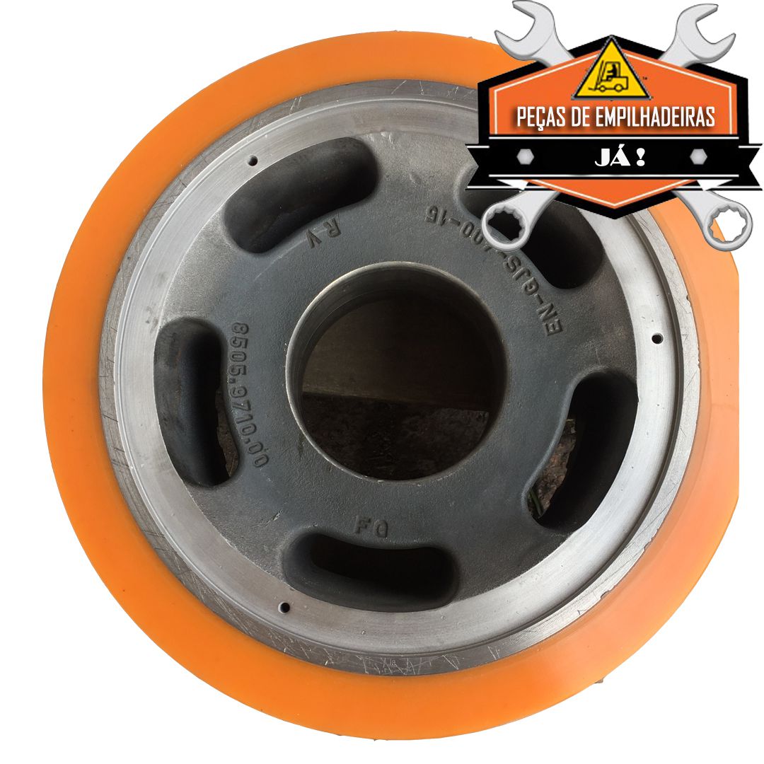 Roda de Carga Jungheinrich Trilateral EKX 515 Código: 52041474 - Peças ...