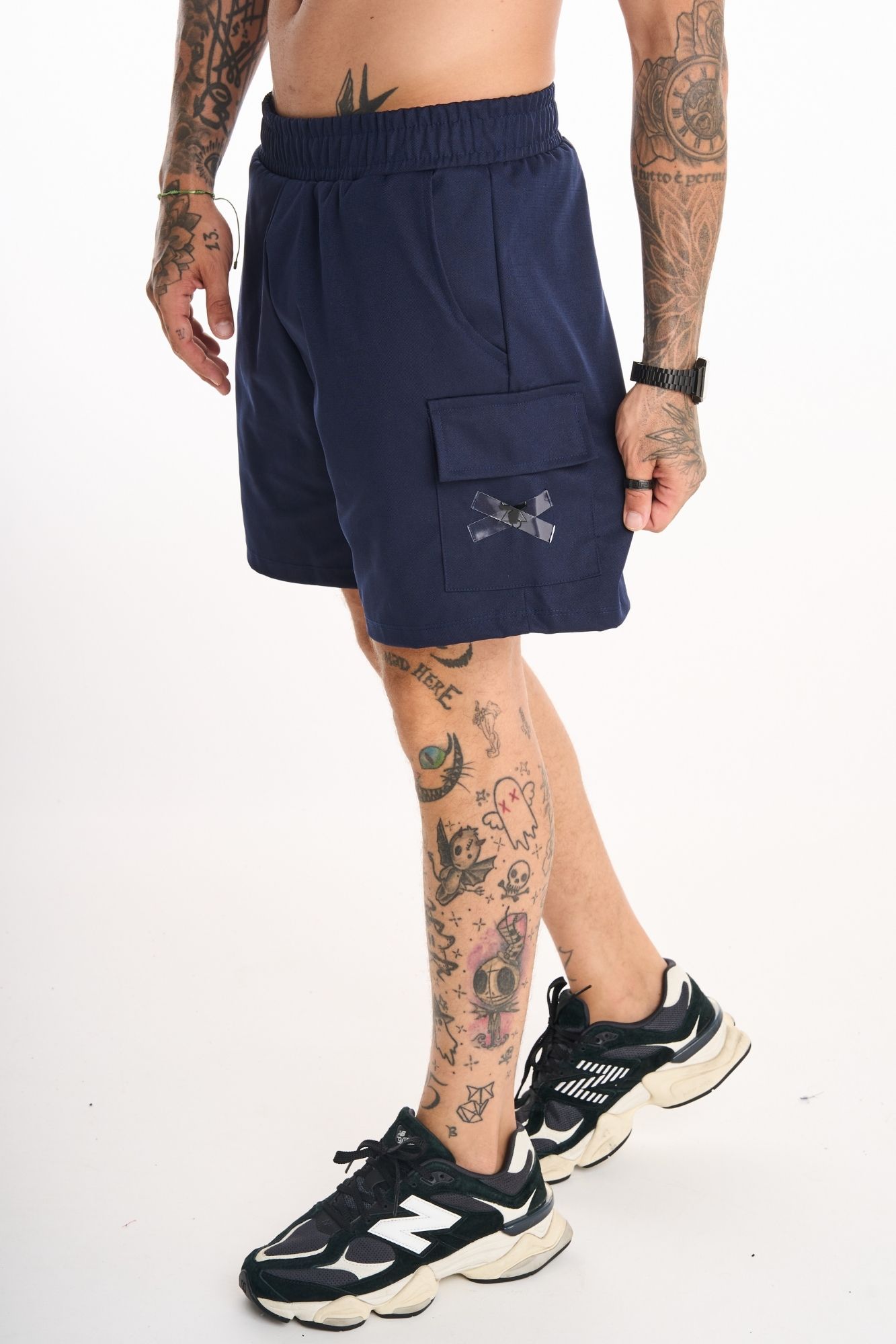 Bermuda Unity Basic Azul Marinho - Totanka