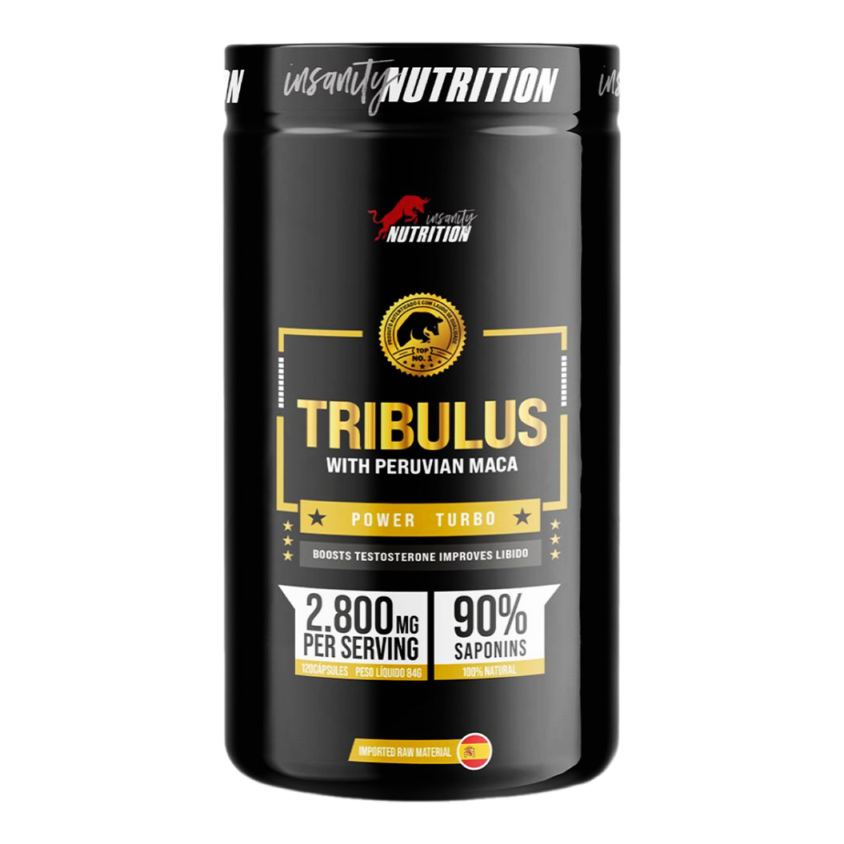 Tribulus com Maca Peruana 120 Cápsulas - Insanity Nutrition - Fábrica ...