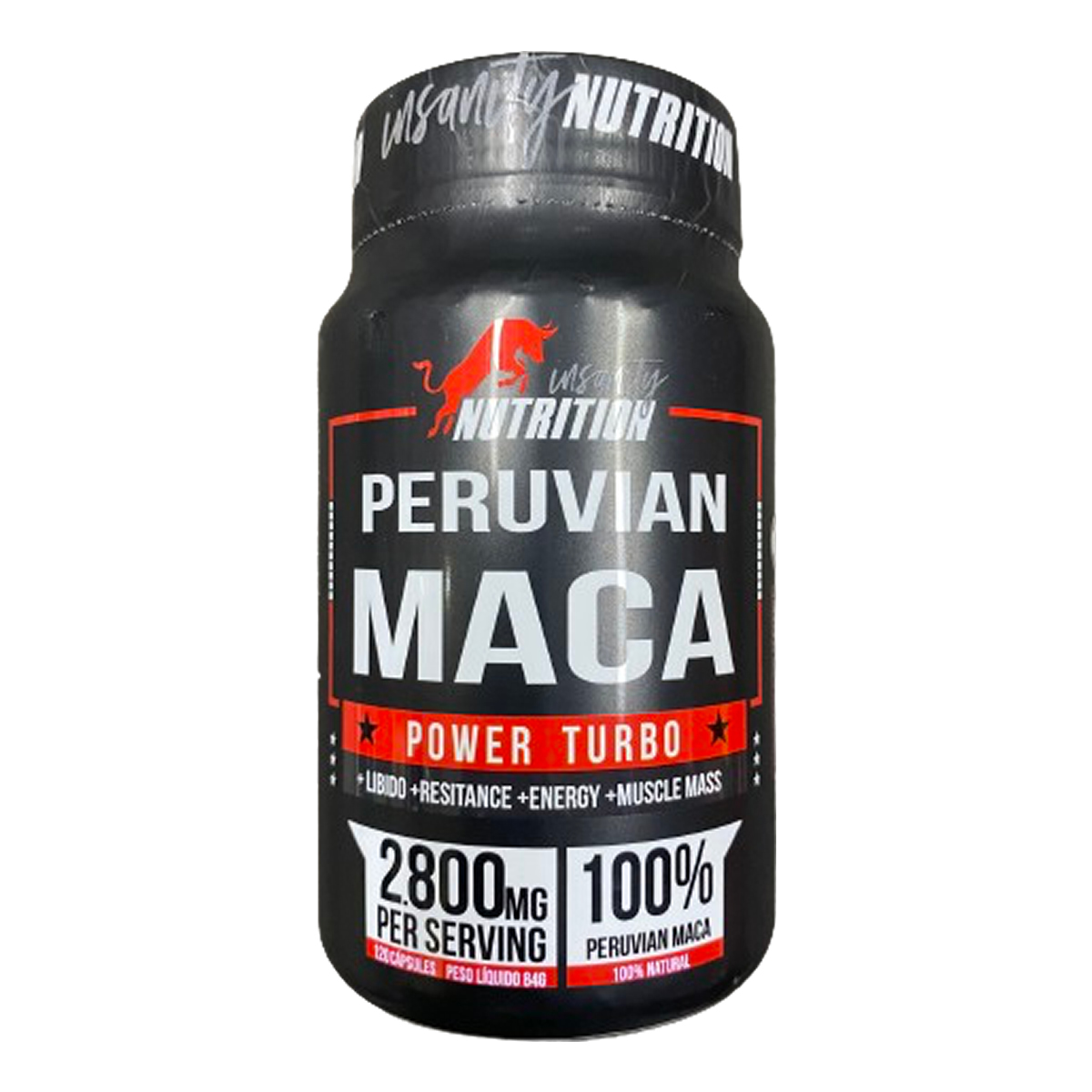 Maca Peruana 120 Cápsulas - Insanity Nutrition - Fábrica de Atletas ...