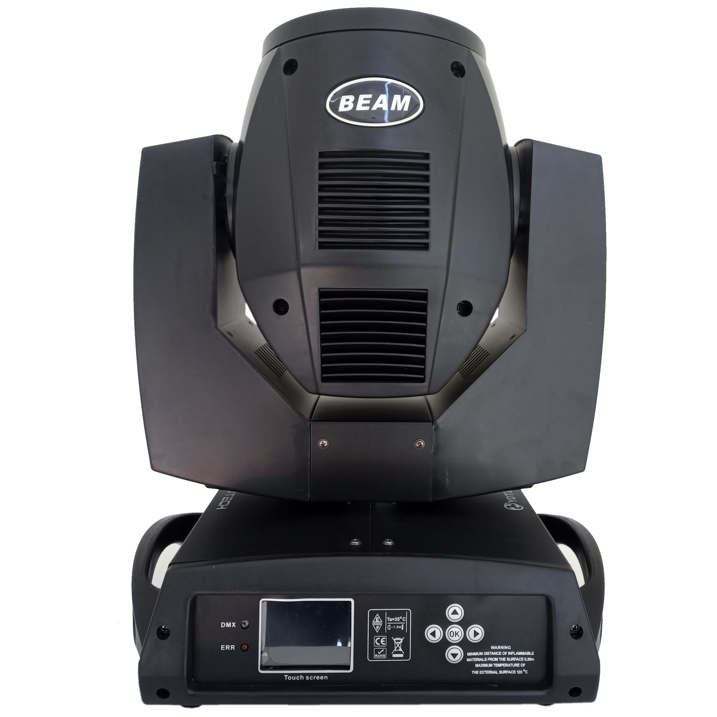 Moving Beam 200w 5r Head Lâmpada Philips 16 Canais Turbinado Festa ...