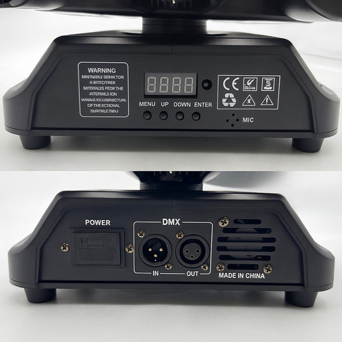 Mini Moving Beam 120w Rgb Cristal Mágico Barra Luz Festa Dmx - 81924 ...