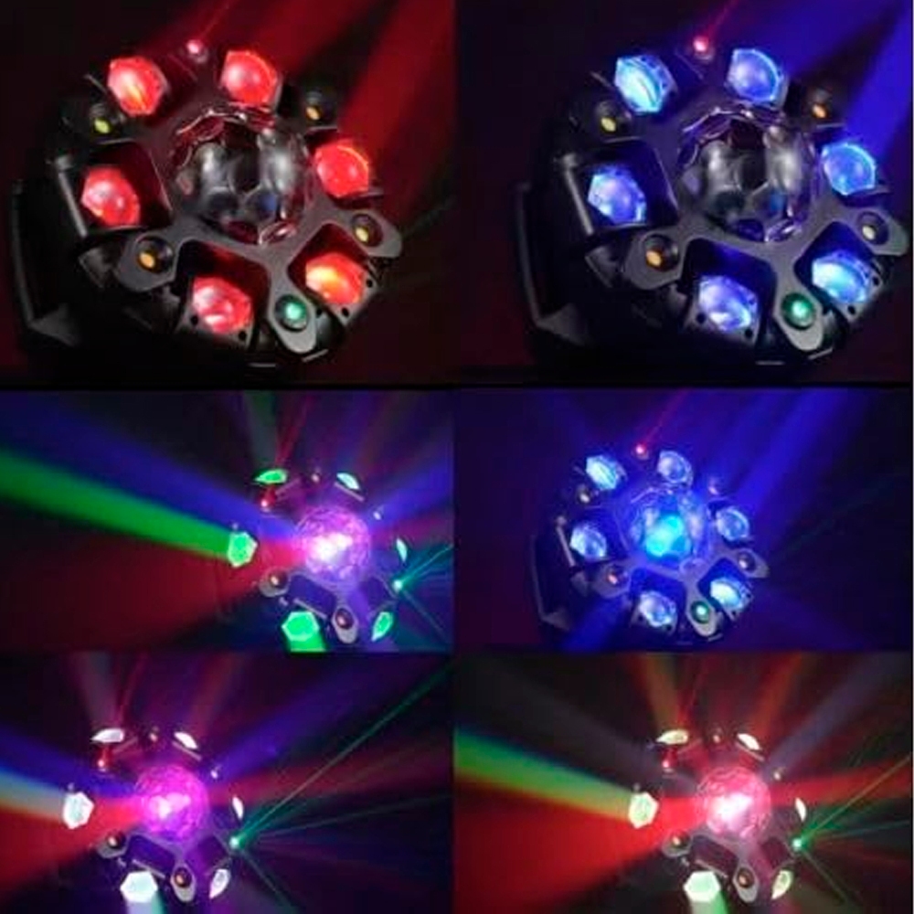 Moving Light Led Laser 120w Festa Eventos Balada Dmx Dj Show - 82258 ...