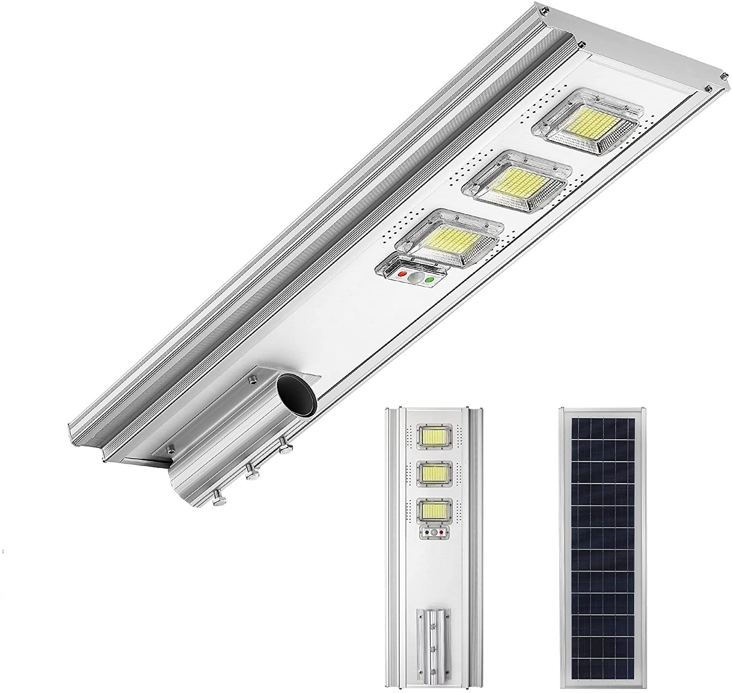 Luminária Solar 300w Fotovoltaica Energia Solar Arco Iris Led 82338 ...
