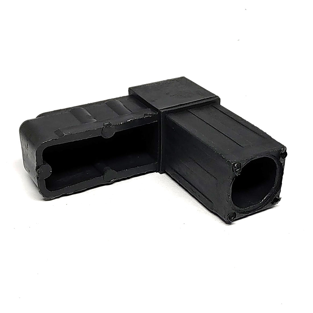 Conector L preto 25x25 mm para estruturas de metalon e alumínio - DKJ ...