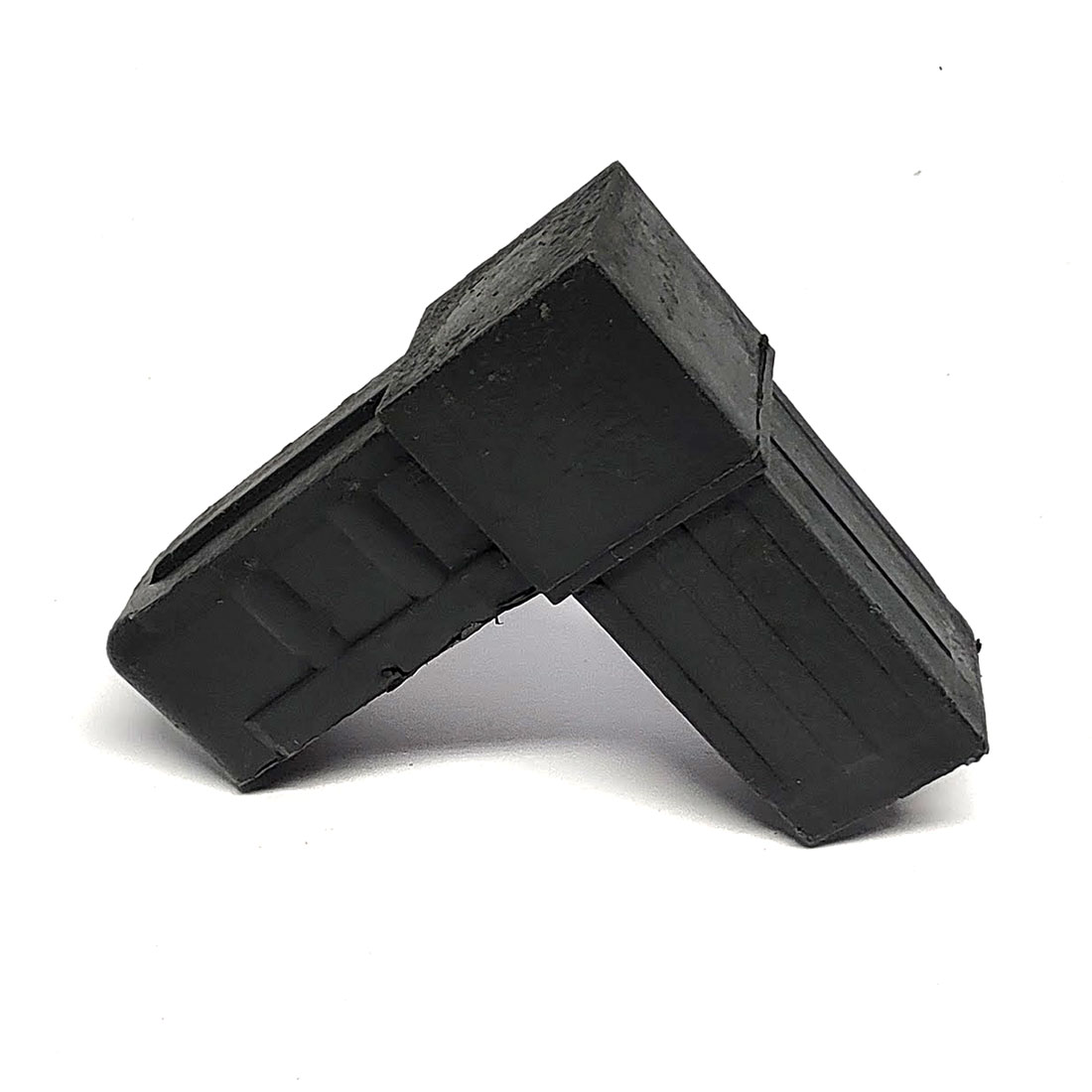 Conector L preto 25x25 mm para estruturas de metalon e alumínio - DKJ ...