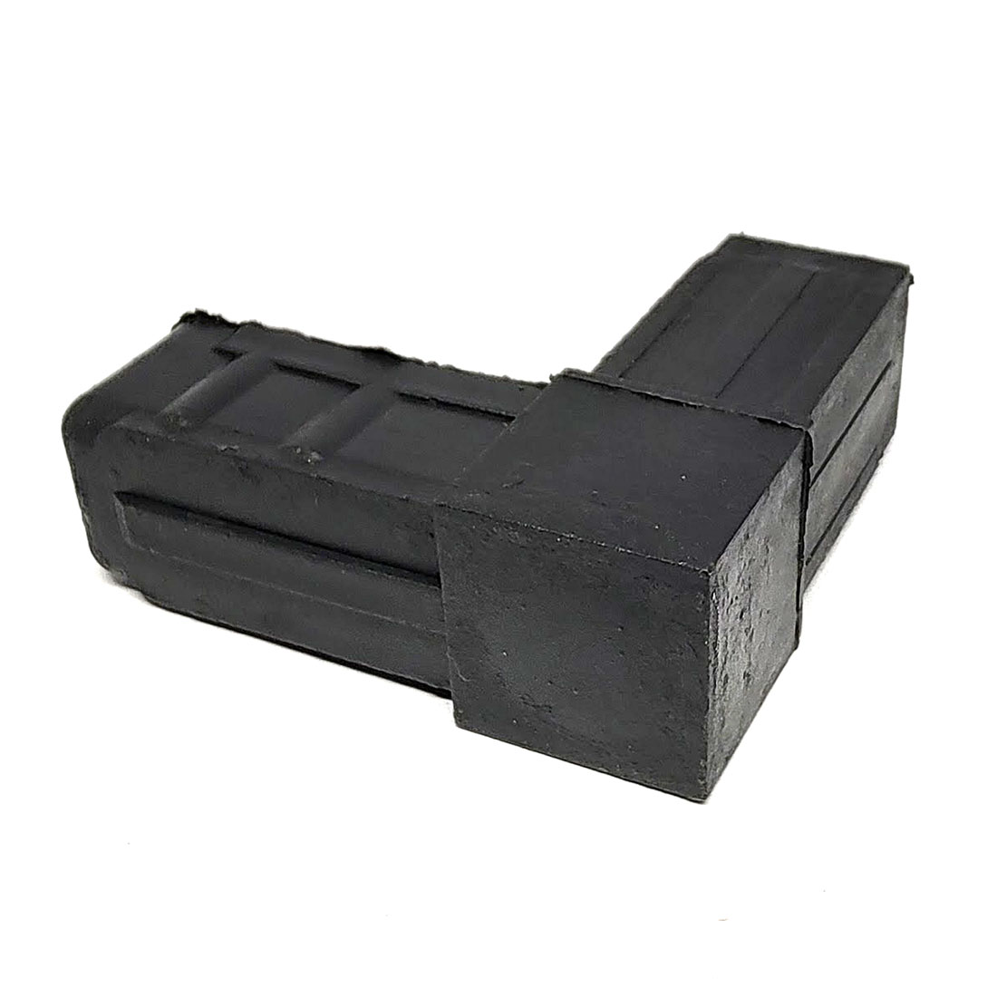 Conector L preto 25x25 mm para estruturas de metalon e alumínio - DKJ ...