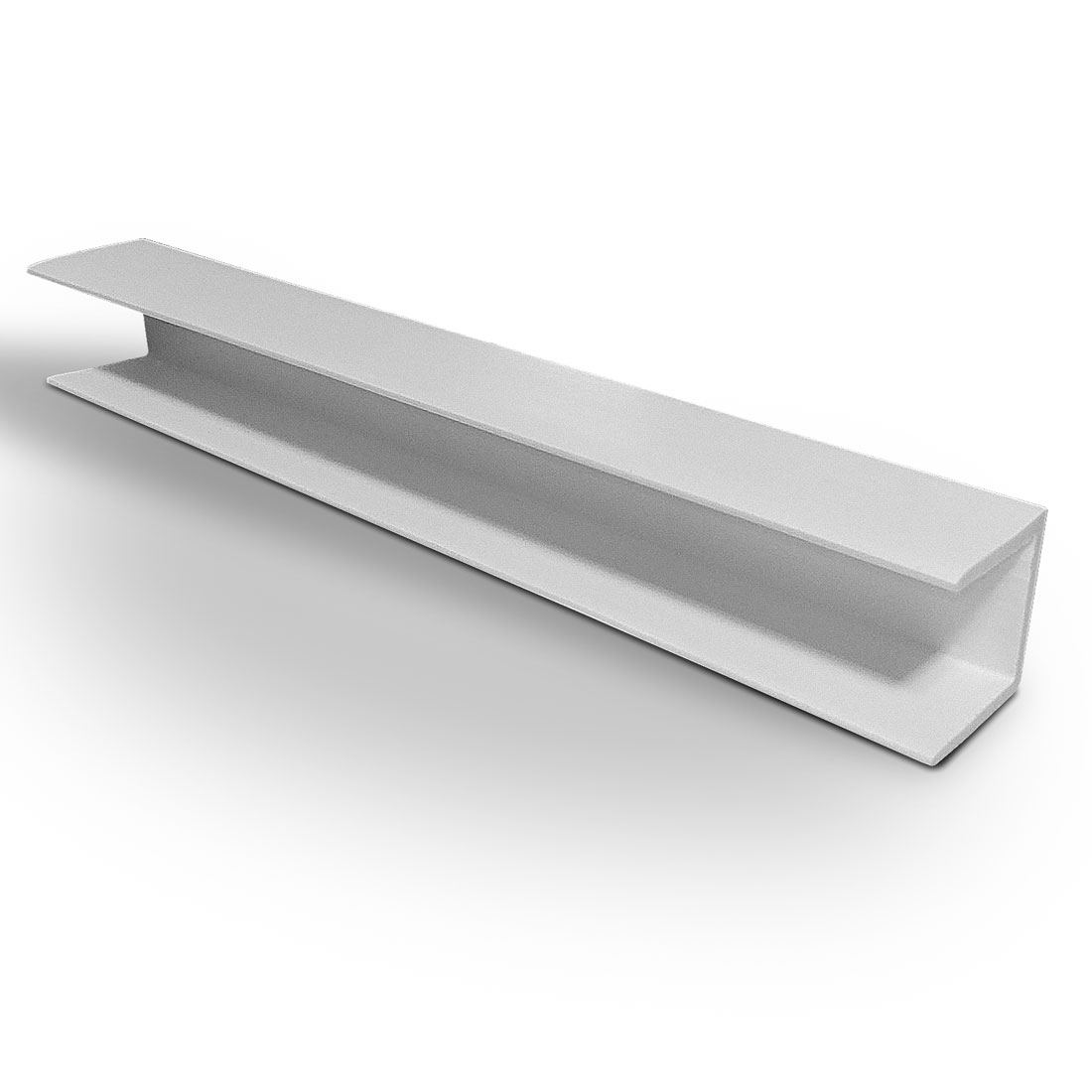 Perfil plástico U 21x21 mm em PS ou PVC diversas cores - DKJ ® a loja ...