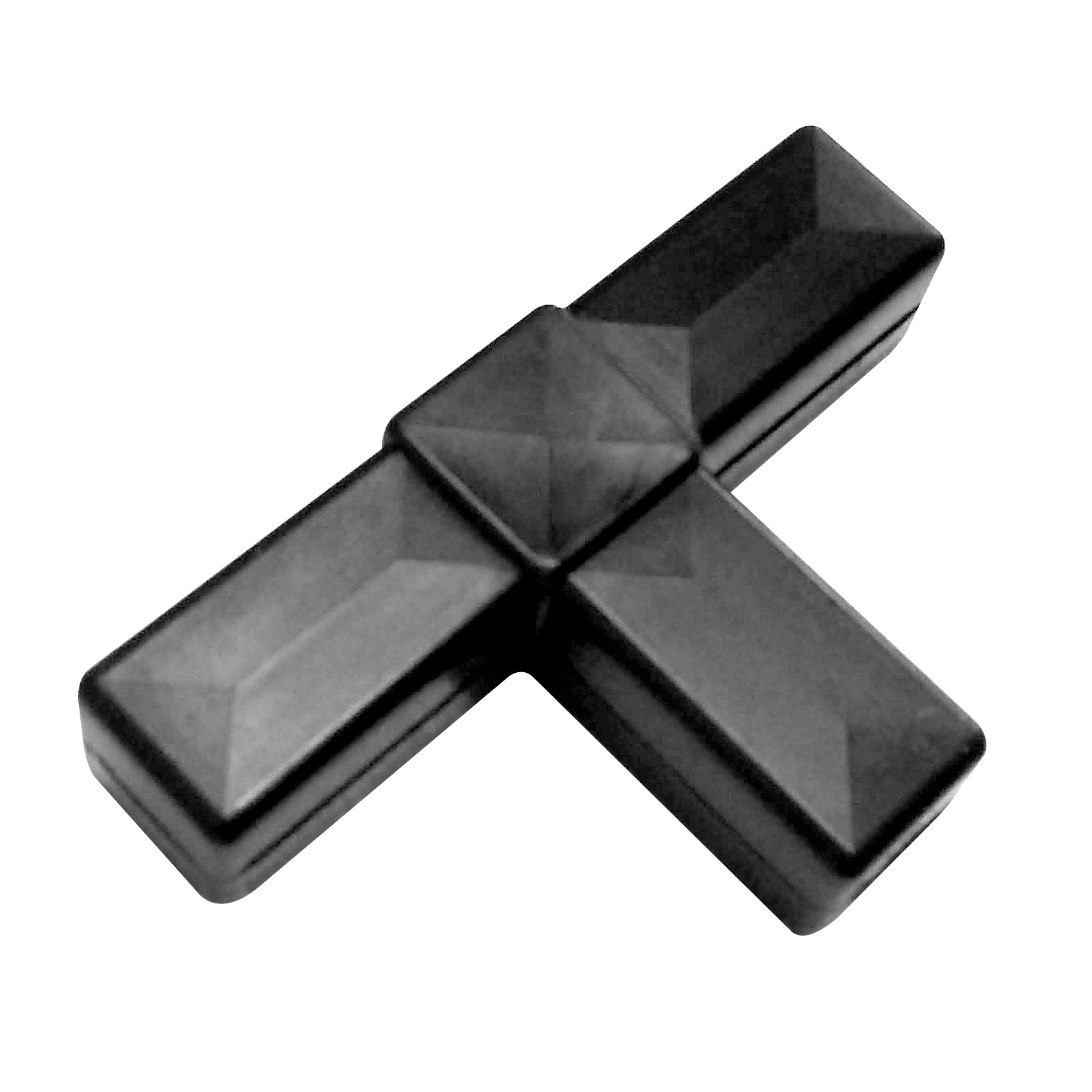 Kit conectores de plástico para metalon de 20x20 mm - 3 L, 3 Y e 3 T ...