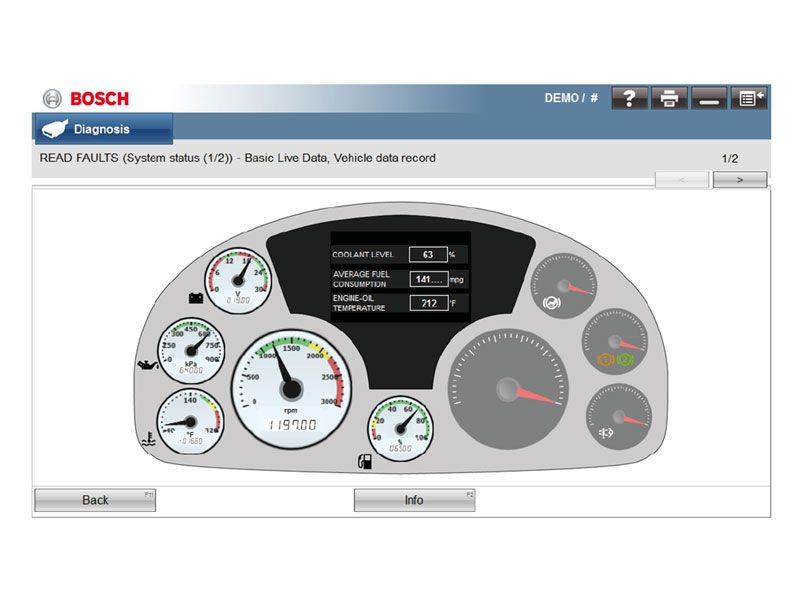 Scanner Diagnóstico Para Linha Diesel Pesada KTS Truck Bosch - Sem Sof ...