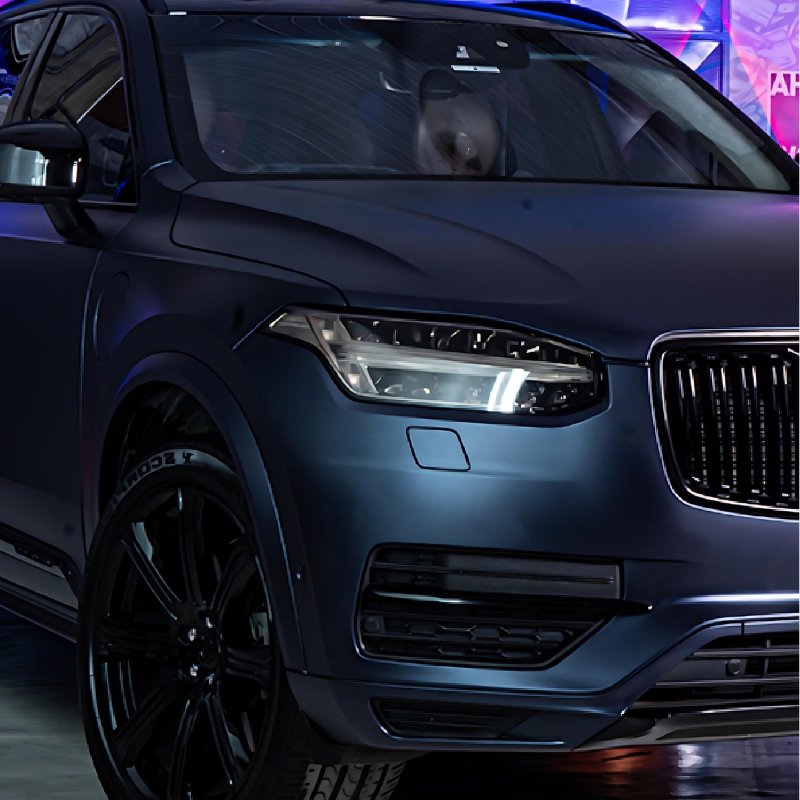 Adesivo Alltak Satin Gotham Blue Metallic - BW Adesivos