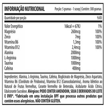 Psychotic Demon Black Pre Treino 400g - DEMONS LAB - World Suplementos