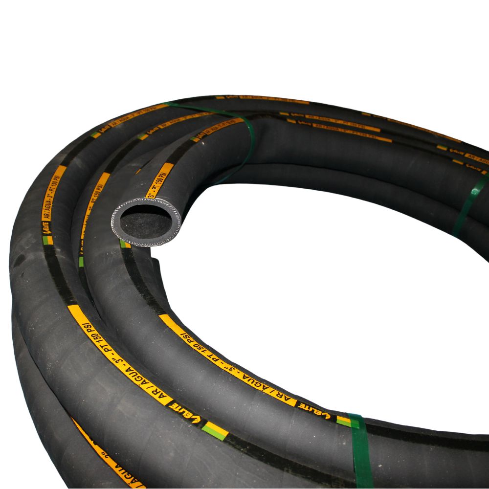 Mangote Borracha Fx.Amarela Ar e Água Premium 3pol 150pr 5m - Casa das ...