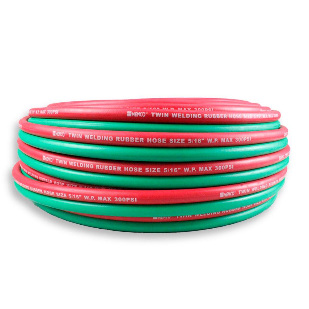 Mangueira Solda Dupla Acetileno/Oxigênio 5/16 pol Menco 5m - Casa das Correias e Borrachas ...