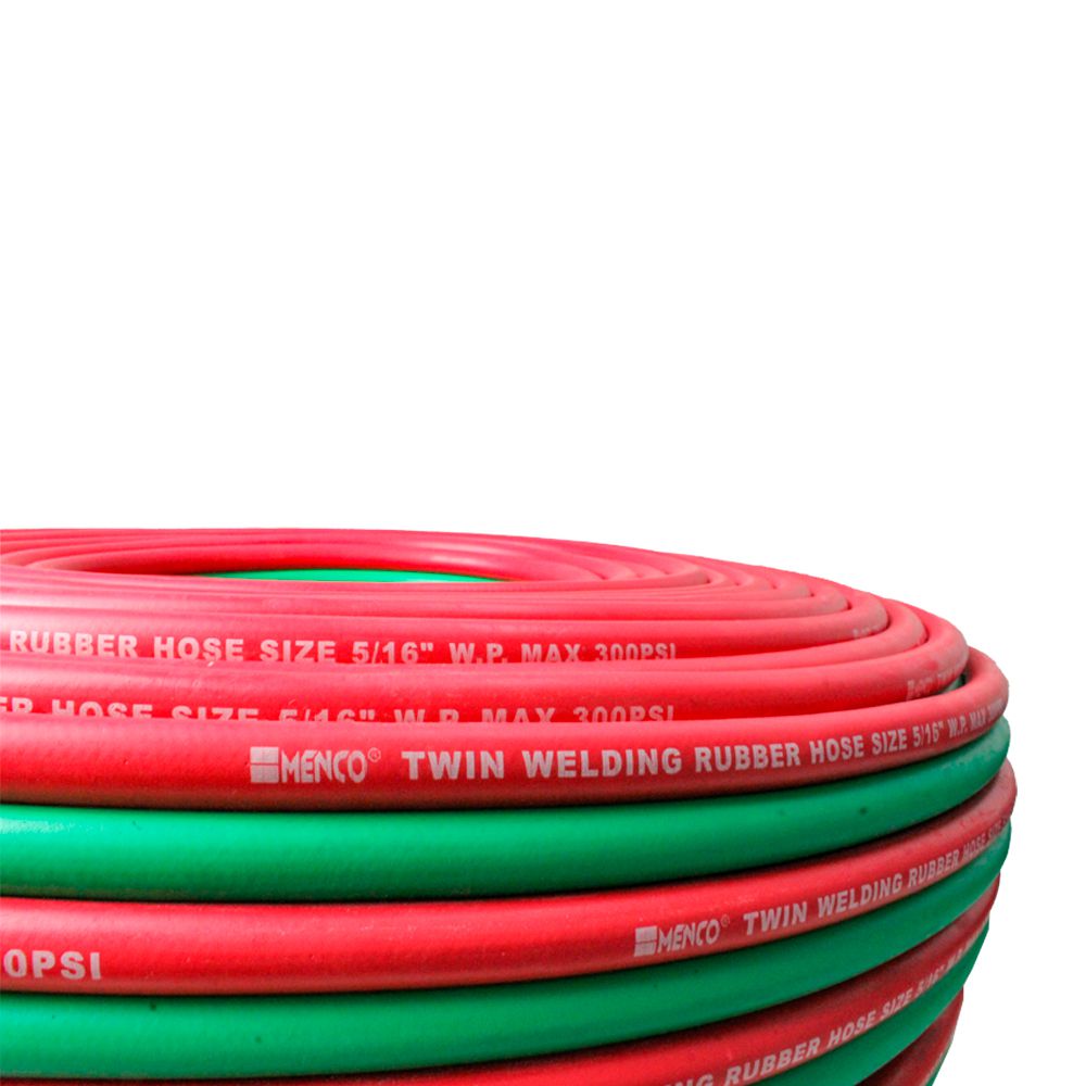 Mangueira Solda Dupla Acetileno/Oxigênio 5/16 pol Menco 10m - Casa das Correias e Borrachas ...