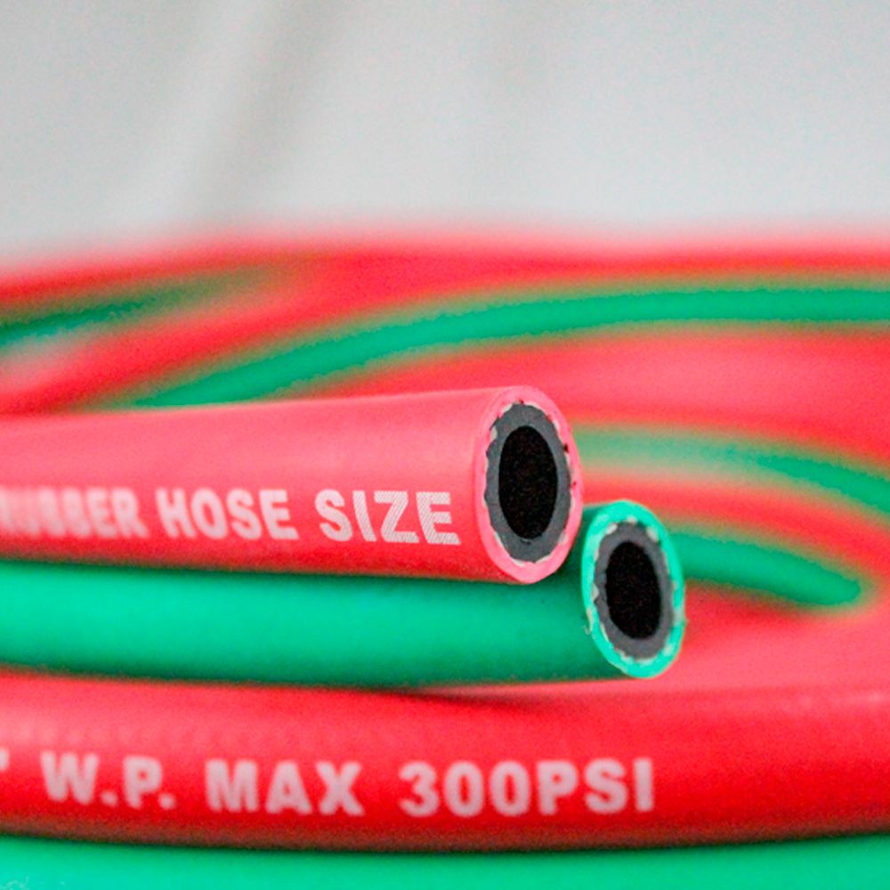 Mangueira Solda Dupla Acetileno/Oxigênio 5/16 pol Menco 90m - Casa das Correias e Borrachas ...