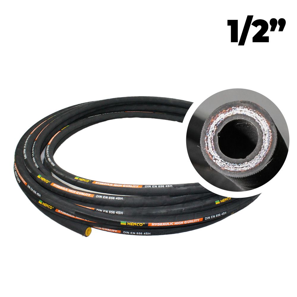 Mangueira Hidraulica 4SH Para Trabalho Pesado 1/2 Pol 3mt - Casa das ...