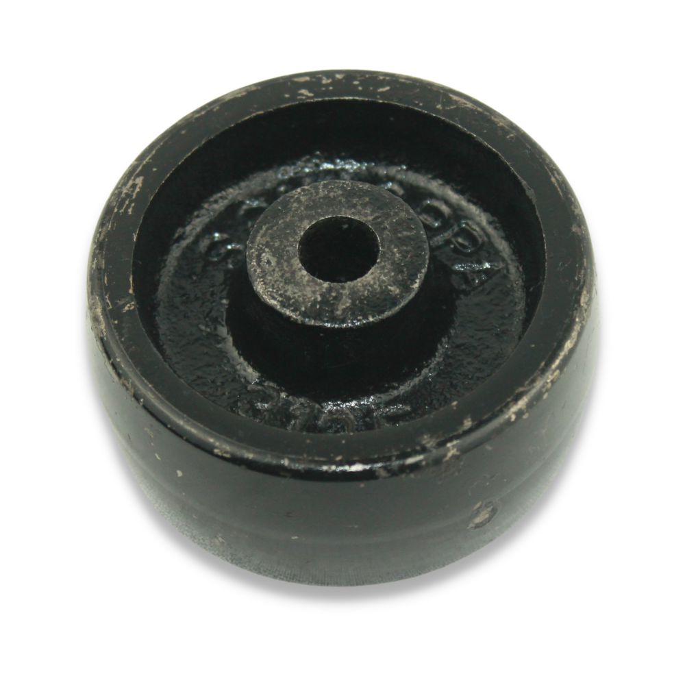 Kit Roda 3 Pol R 312 Ferro Fundido p/ Rodízio 200kg (4 un) - Casa das ...