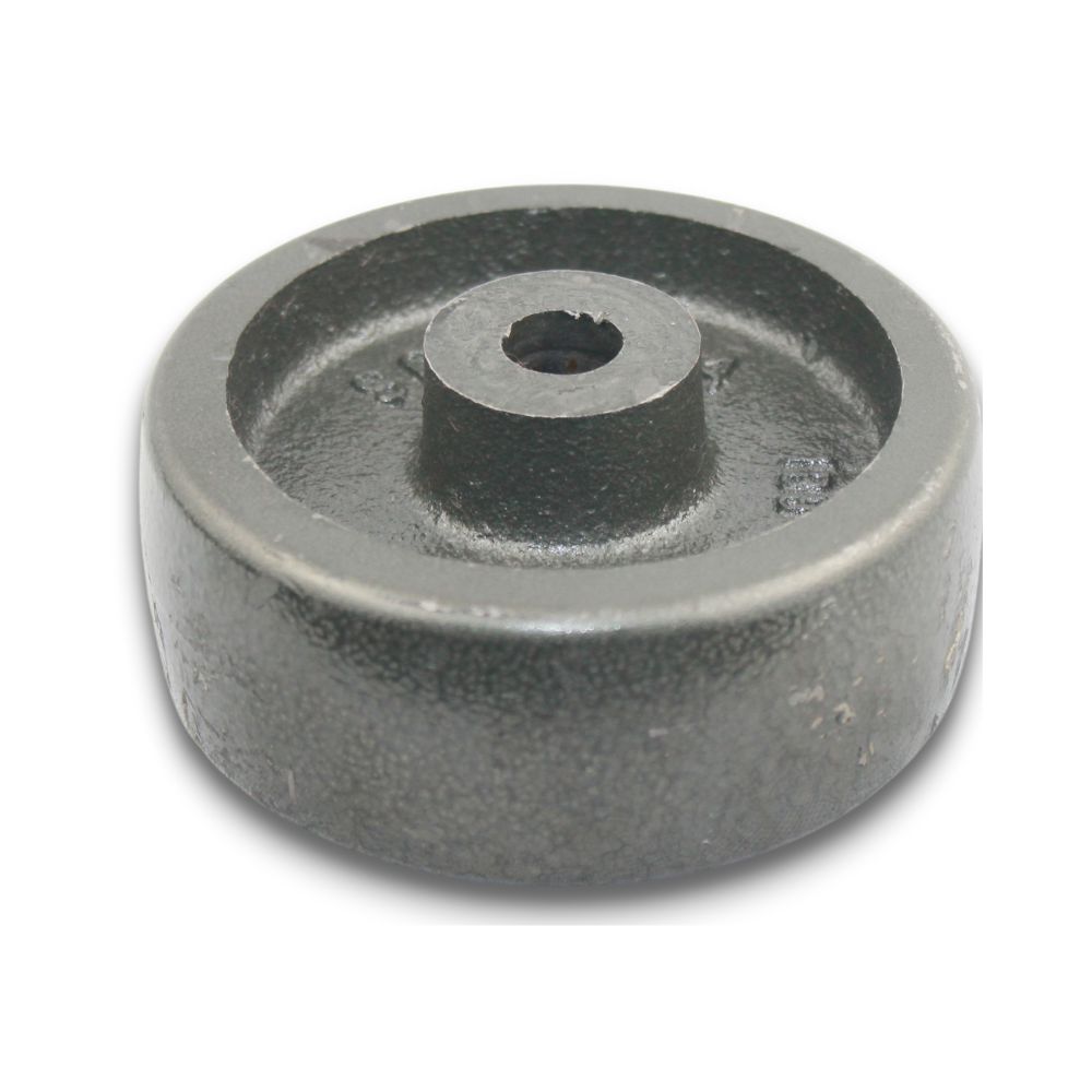 Kit Roda 4 Pol R 414 Ferro Fundido p/ Rodízio 300kg (2un) - Casa das ...