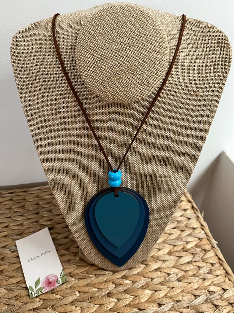 Colar Folha Mdf - Cata Pipa