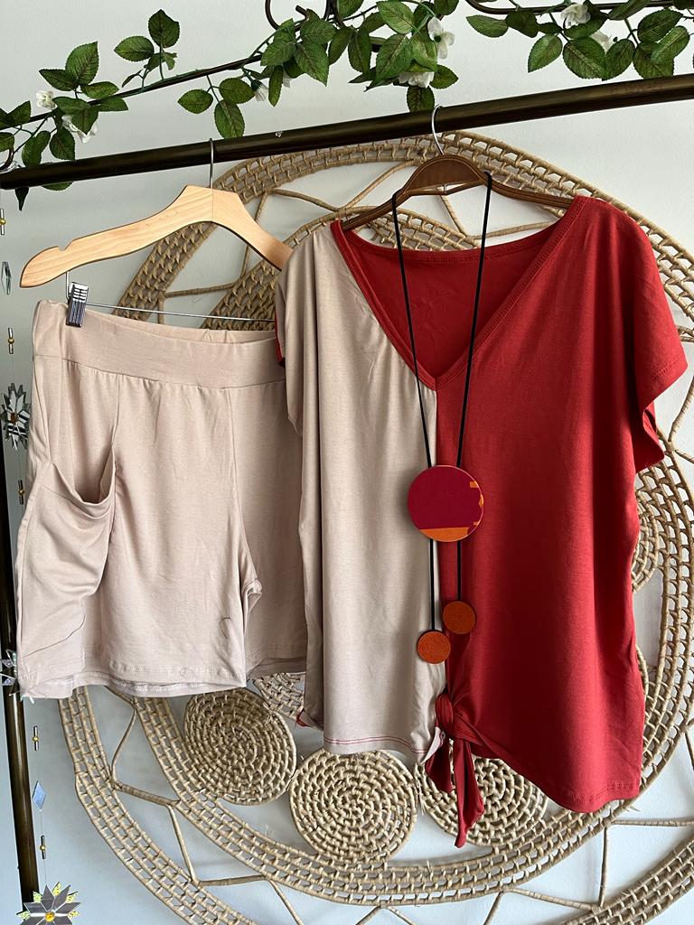 Conjunto Macarena Short - Cata Pipa