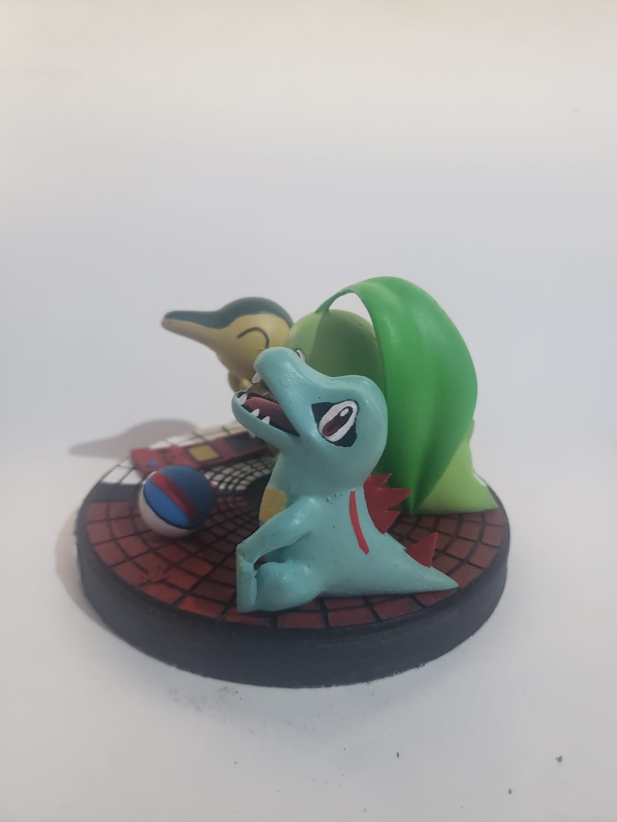 Pokemons iniciais Johto / Cyndaquil, Chikorita e Totodile - Print3D