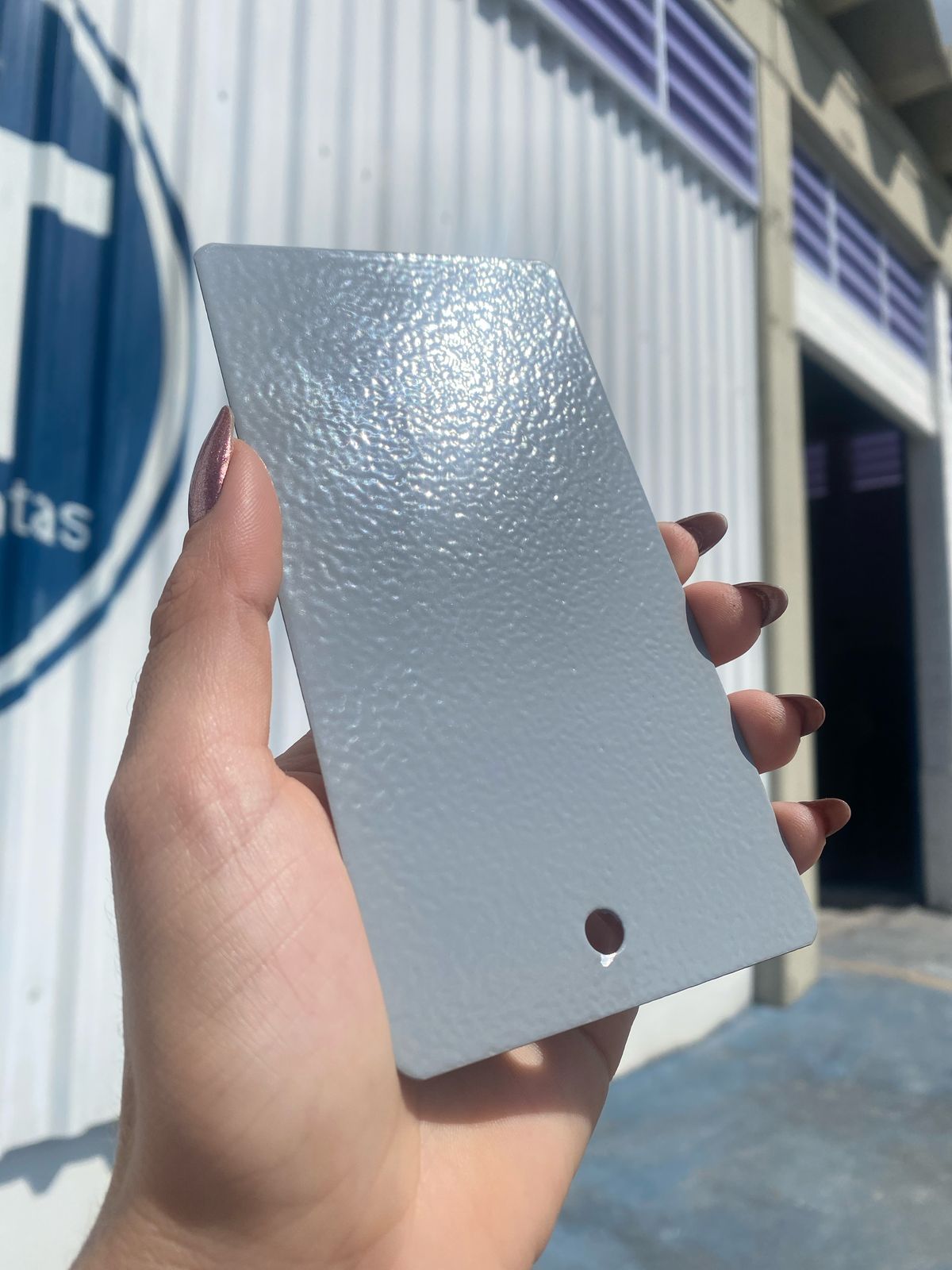 Tinta Eletrostática em Pó Cinza Tráfego Texturizado - RAL 7042 - INaT ...