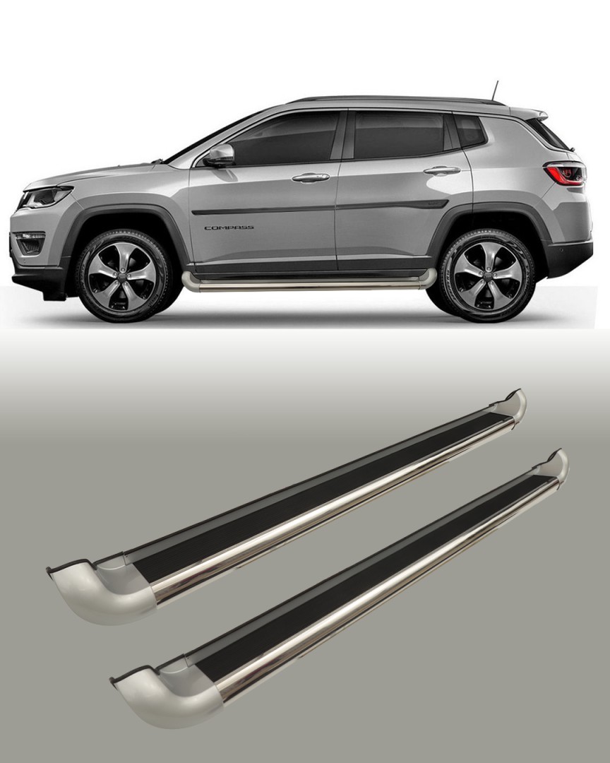 Estribo Personalizado Jeep Compass - Estribos personalizados Acessorios ...