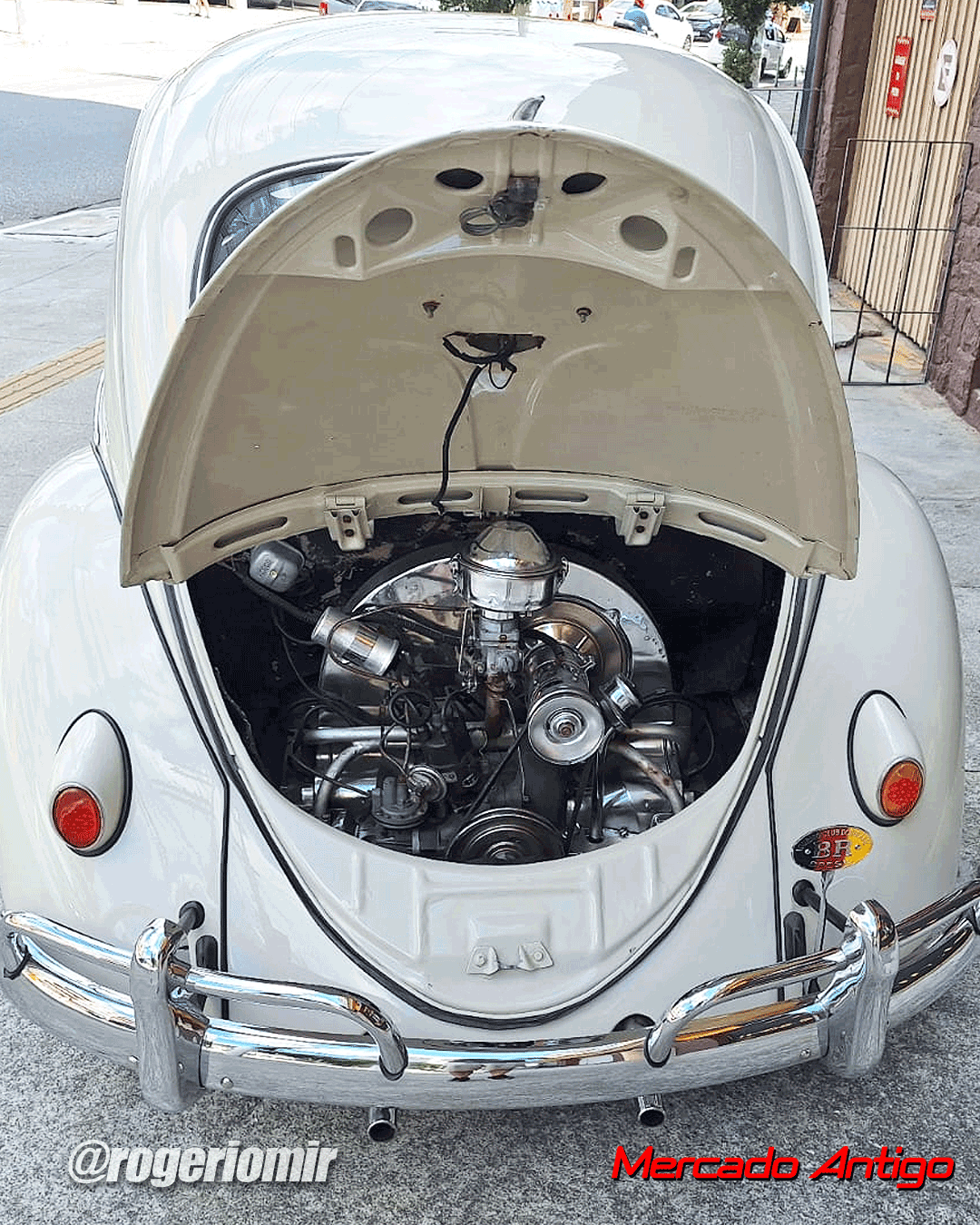 Fusca ano 1961, chassi alemão motor 1200 - Mercado Antigo Consultor ...