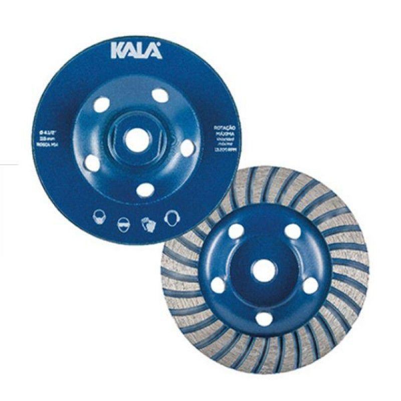 REBOLO DIAMANTADO TURBO 180MM M14 - KALA - HNA