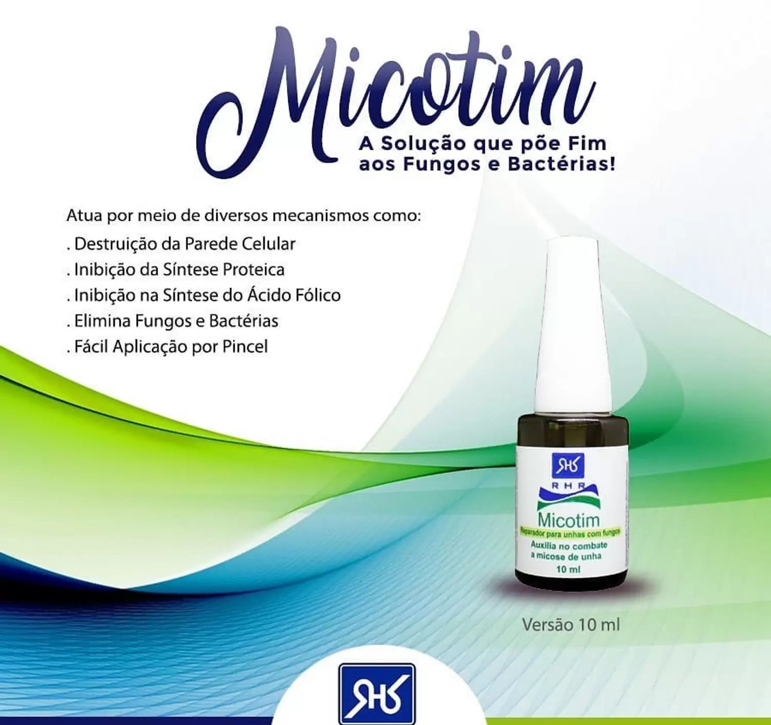 Micotin Reparador Para Unhas com Fungos 10ml RHR - Sunnypé - Sunnypé ...