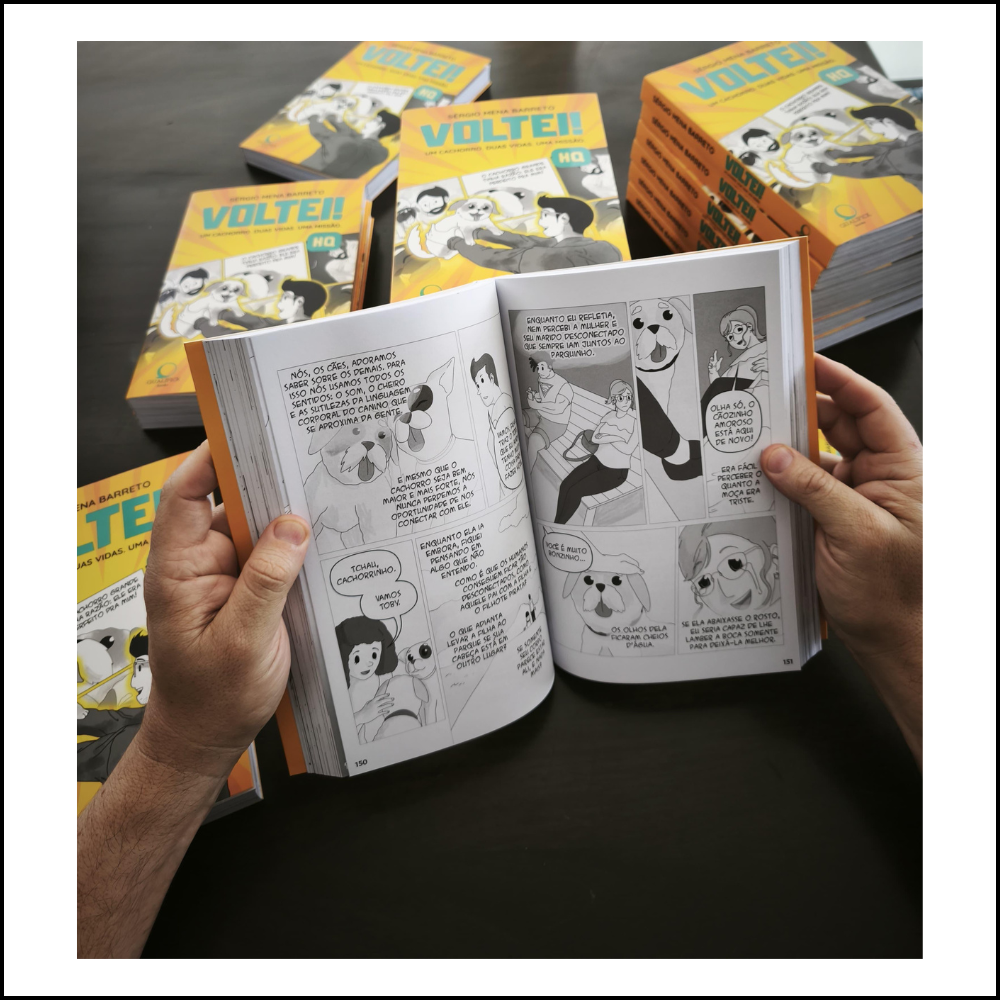 Livro Voltei! HQ - Qualifick Books