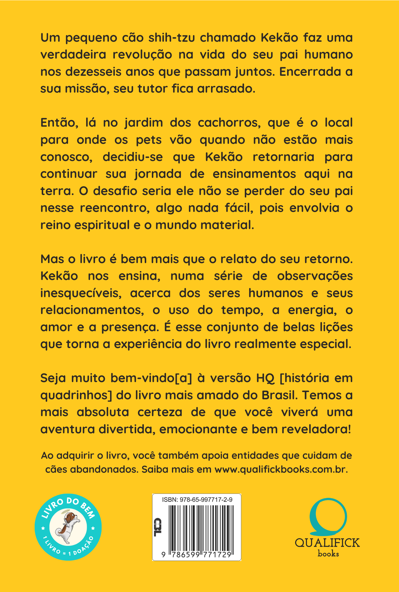 Livro Voltei! HQ - Qualifick Books