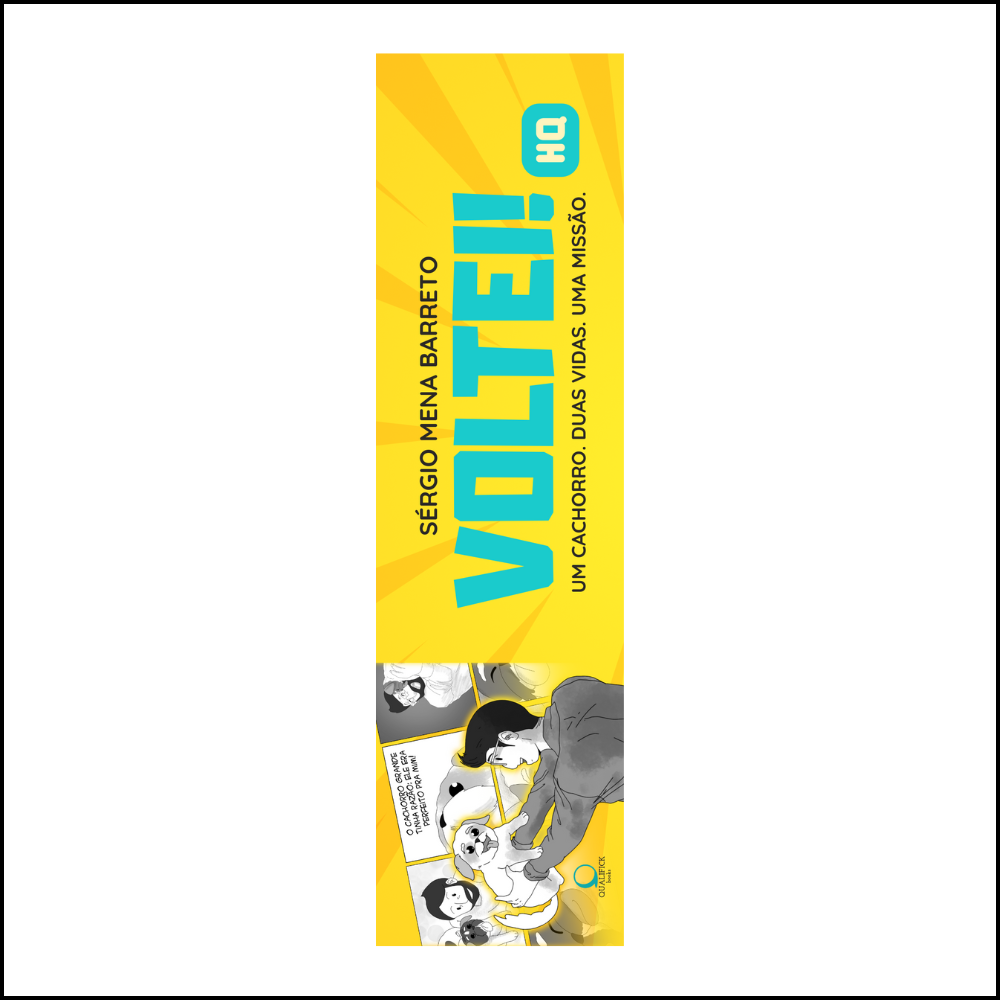 Livro Voltei! HQ - Qualifick Books