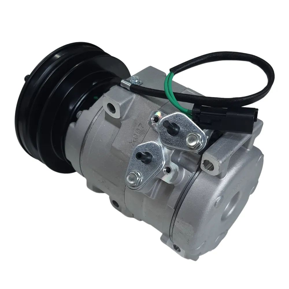 COMPRESSOR MÁQUINA CATERPILLAR MODELO 10S17 POLIA 1A 24V CAT 245-7781 ...