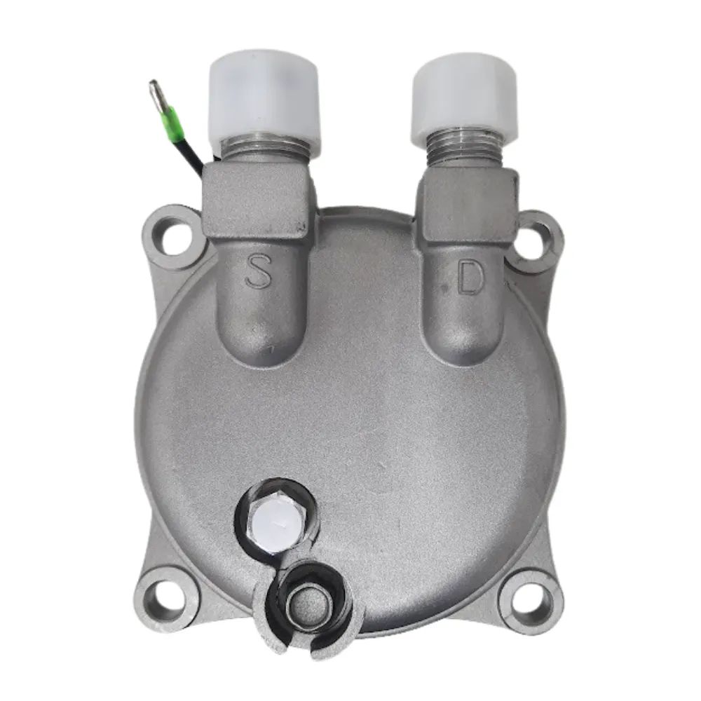 COMPRESSOR TM08 POLIA 2A 24V 8 ORELHAS CATERPILLAR 246C - 299C - BOBCAT ...