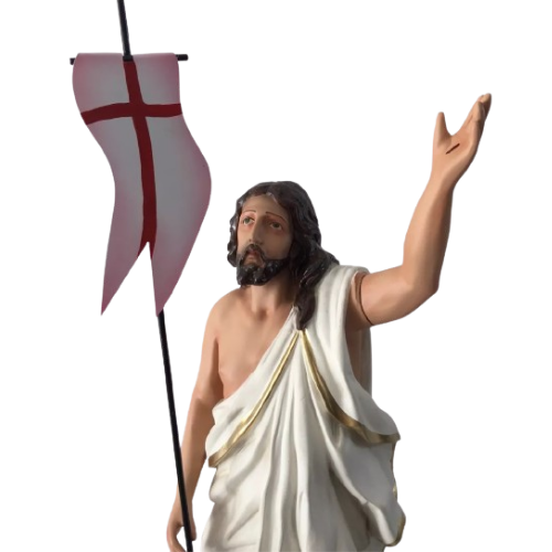 Imagem de Jesus Ressuscitado 66cm em Resina - Loja Todos os Santos ...
