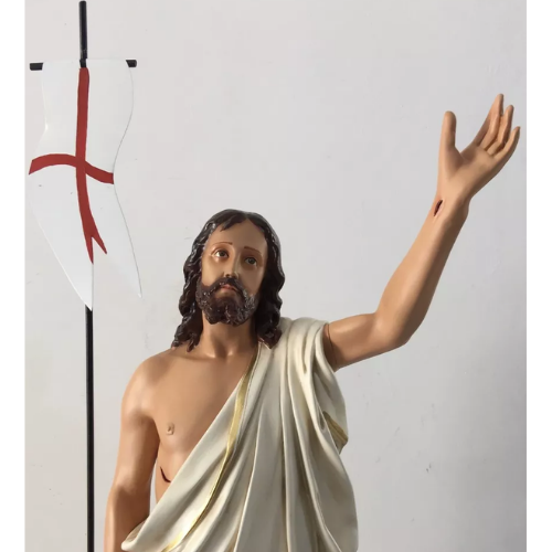 Imagem de Jesus Ressuscitado 110cm em Resina - Loja Todos os Santos ...