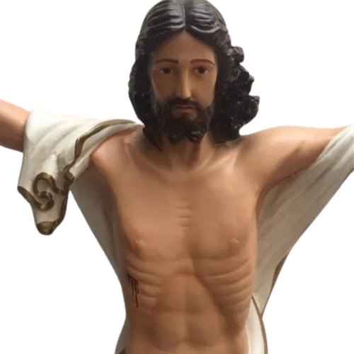 Jesus Cristo Ressuscitado 94cm em Resina - Loja Todos os Santos ...