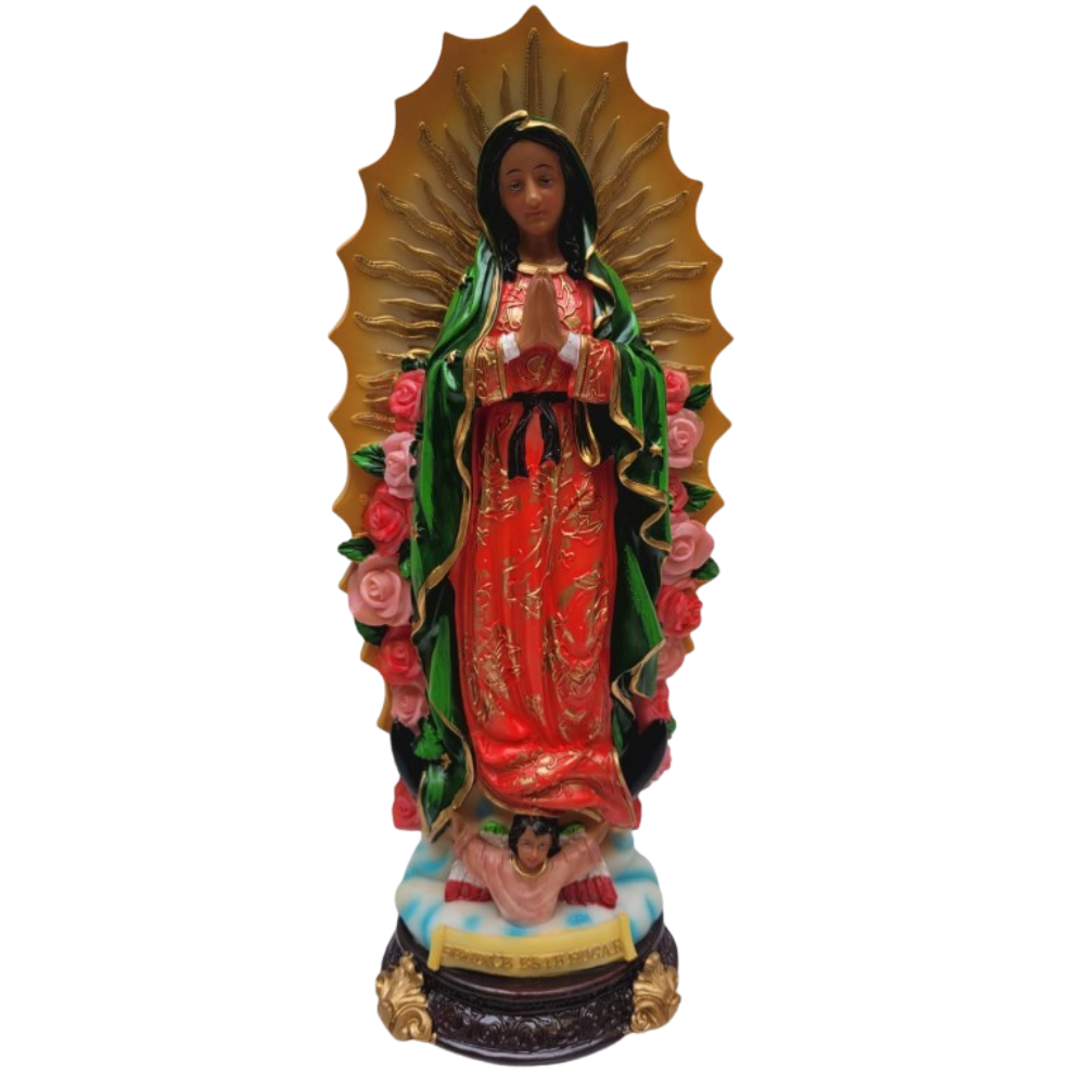 Imagem de Nossa Senhora de Guadalupe 30cm em Resina Importada - Loja ...