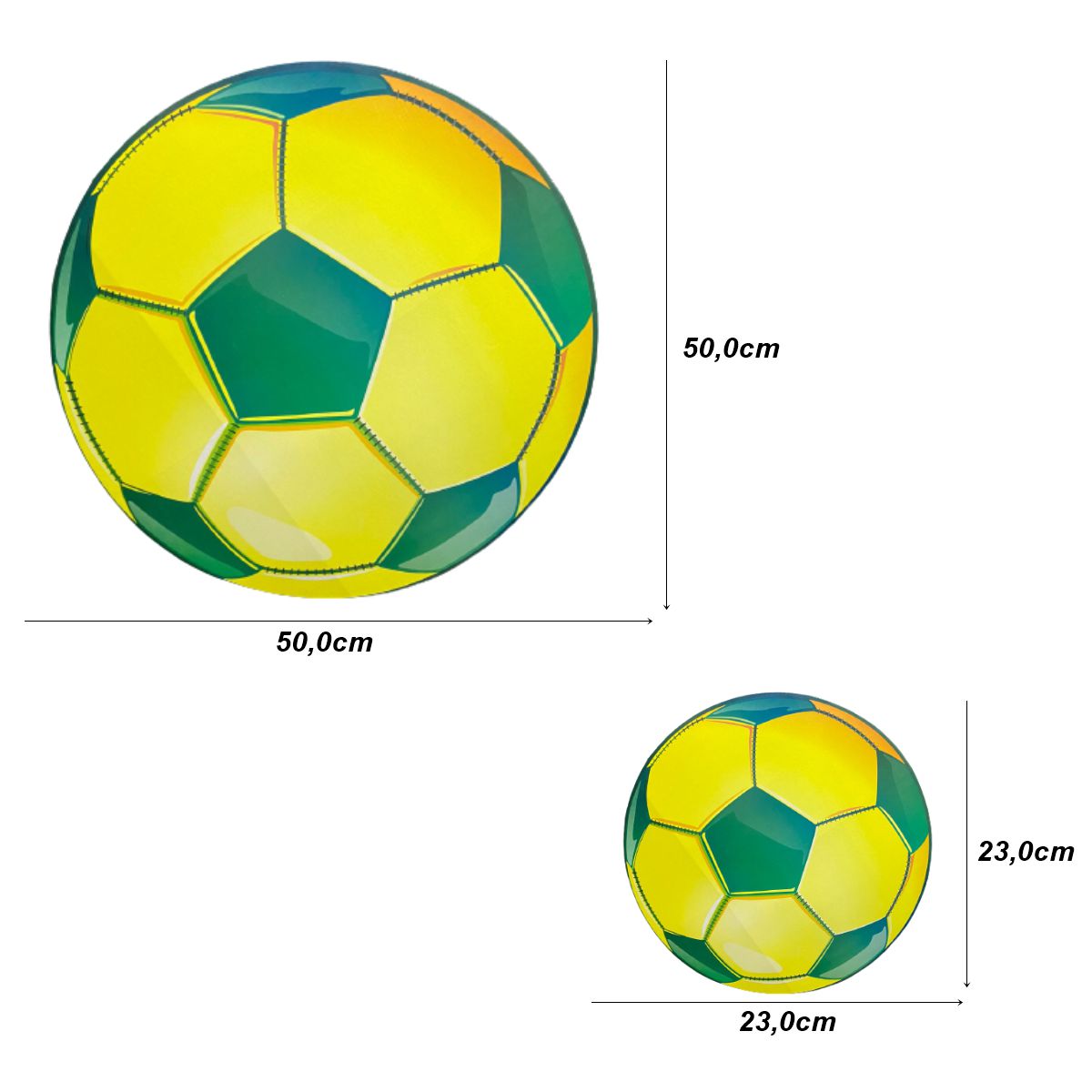 Kit 03 Enfeite Mural Bola Futebol Brasil Copa do Mundo 2022 - DHS SHOP ...
