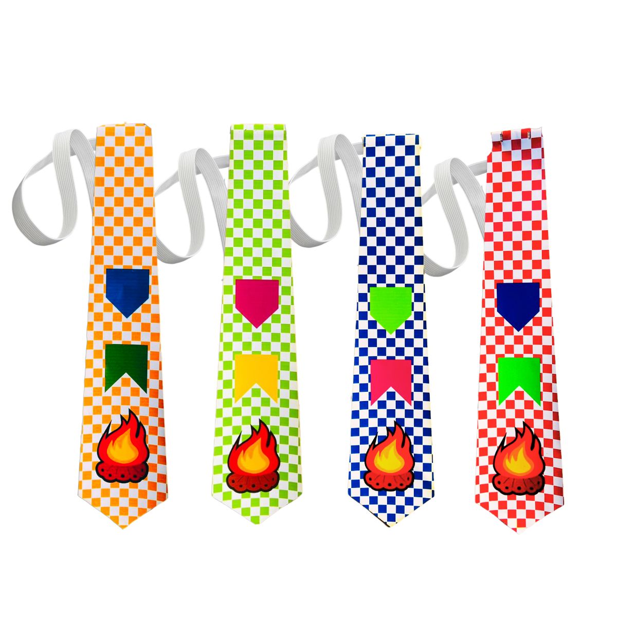 Kit 30 Gravata Gravatinha Papel Quadrilha Festa Junina - DHS SHOP ...